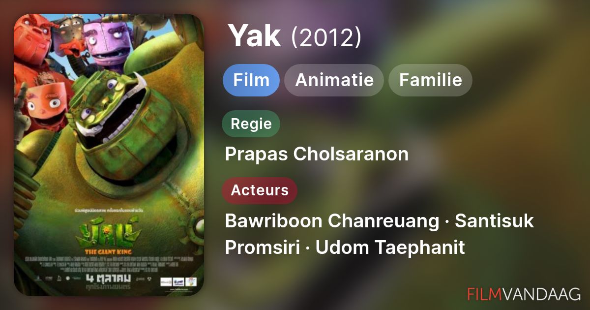 Yak (film, 2012) - FilmVandaag.nl