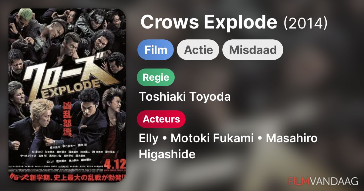 Crows Explode (film, 2014) - FilmVandaag.nl