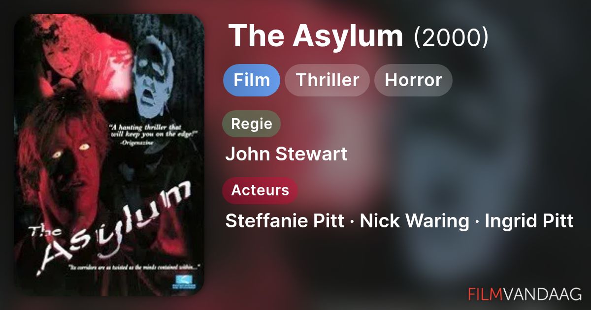 The Asylum (film, 2000) - FilmVandaag.nl