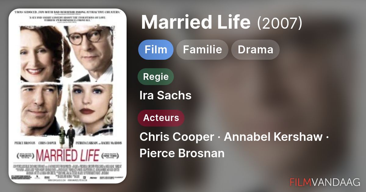 Married Life (film, 2007) - FilmVandaag.nl