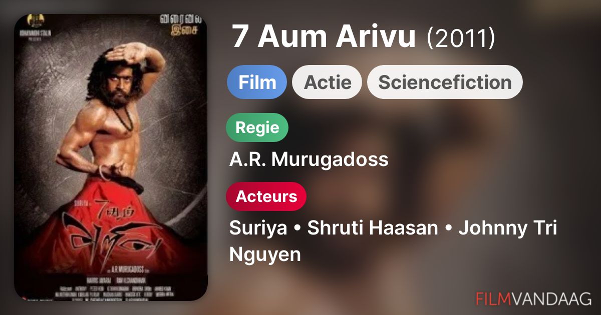 7 Aum Arivu (film, 2011) - FilmVandaag.nl