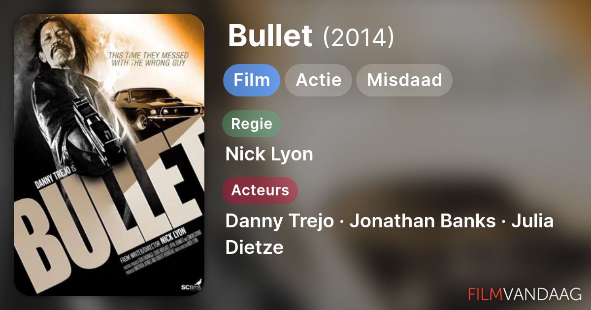 Bullet (film, 2014) - FilmVandaag.nl