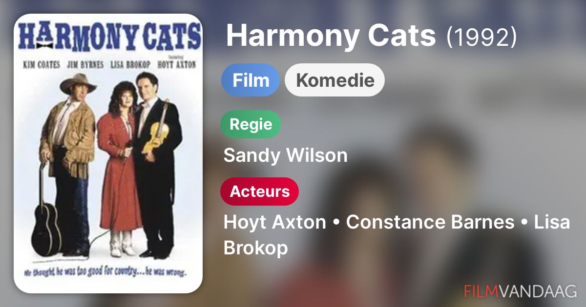 Harmony Cats (film, 1992) - FilmVandaag.nl