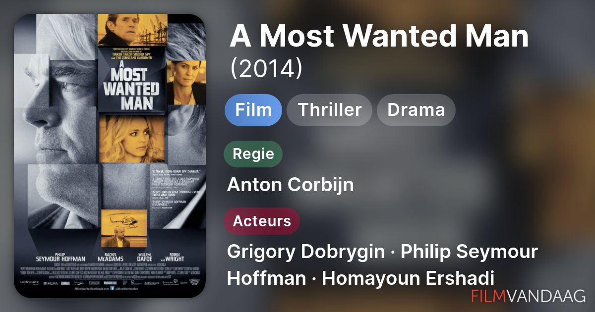A Most Wanted Man (film, 2014) - FilmVandaag.nl