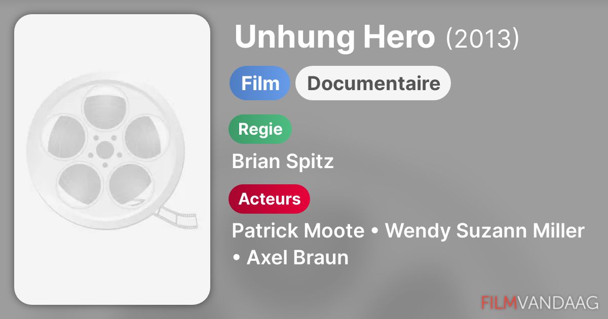 Unhung Hero (film, 2013) - FilmVandaag.nl