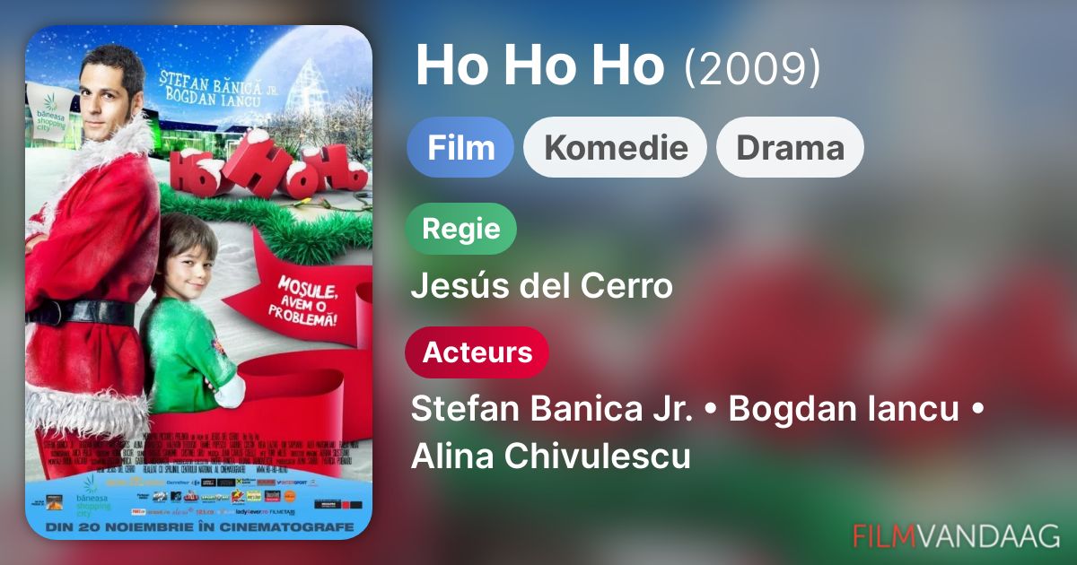 Ho Ho Ho (film, 2009) - FilmVandaag.nl