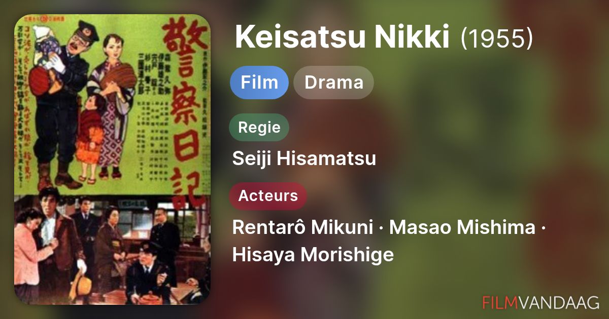 Keisatsu Nikki (film, 1955) - FilmVandaag.nl