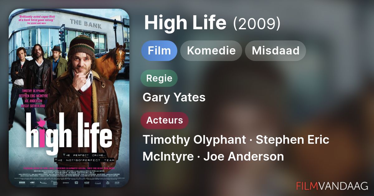 High Life (film, 2009) - FilmVandaag.nl