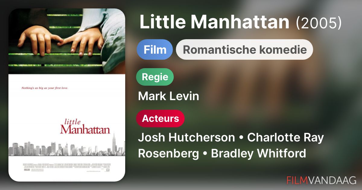 Little Manhattan (film, 2005) - FilmVandaag.nl