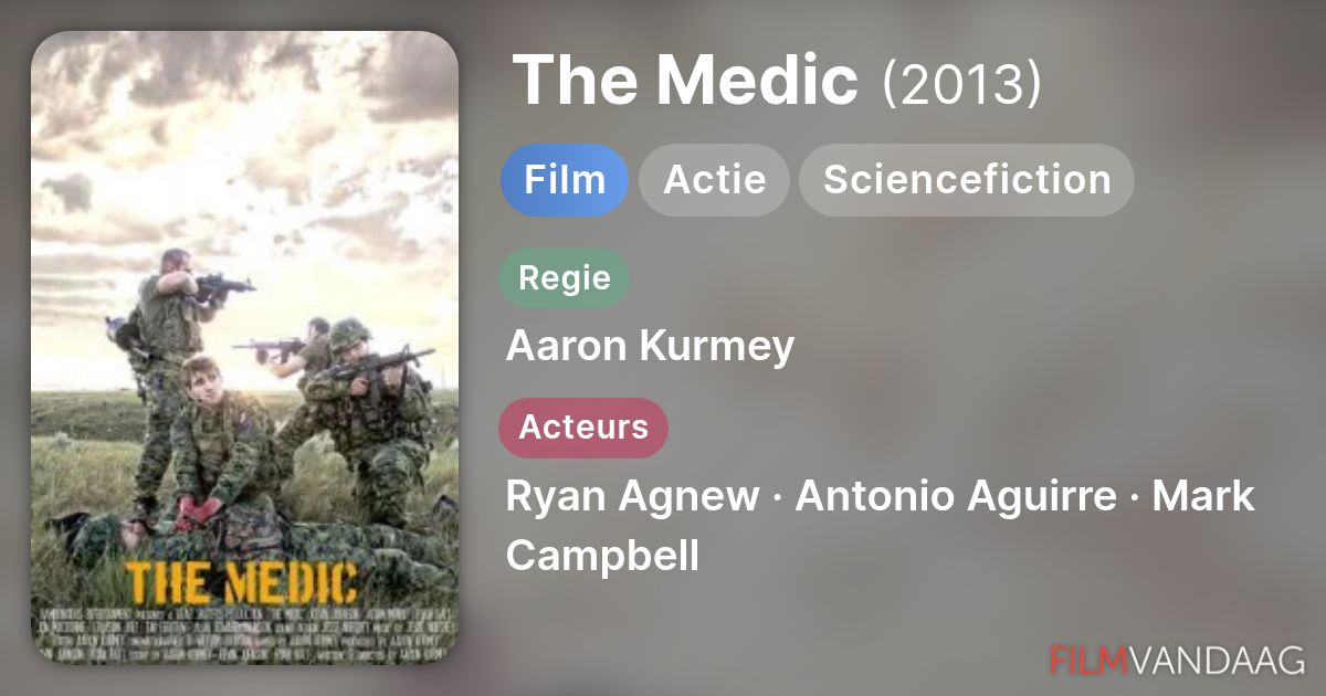 The Medic (film, 2013) - FilmVandaag.nl