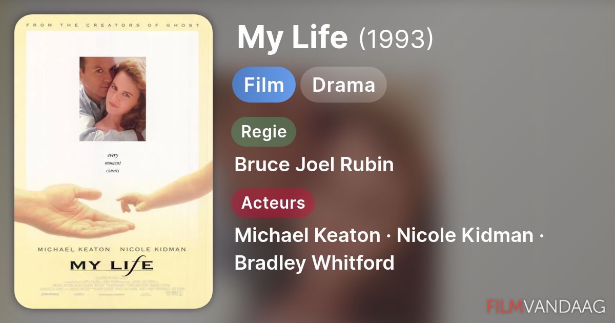 My Life (film, 1993) - FilmVandaag.nl