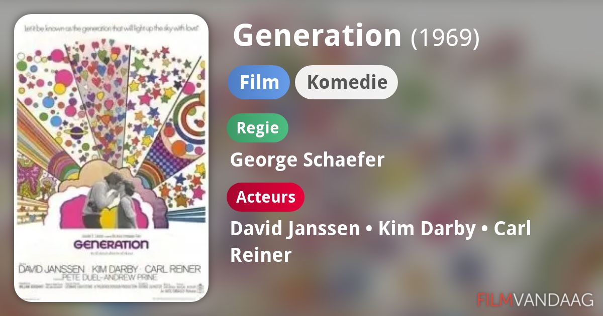 Generation (film, 1969) - FilmVandaag.nl