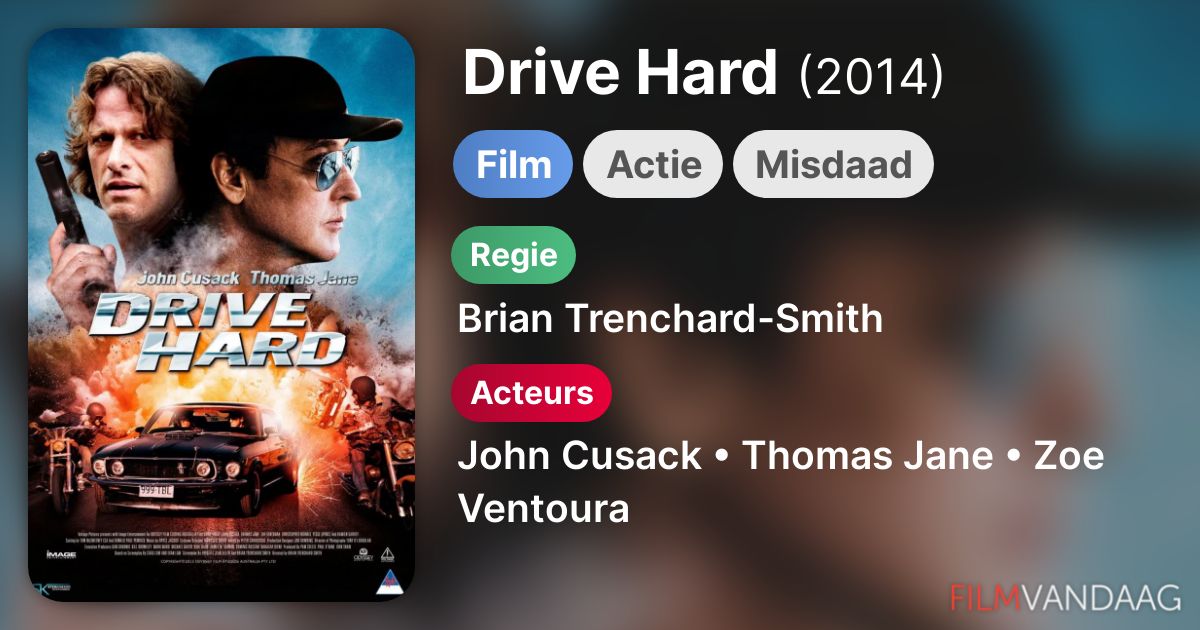 Drive Hard (film, 2014) - FilmVandaag.nl