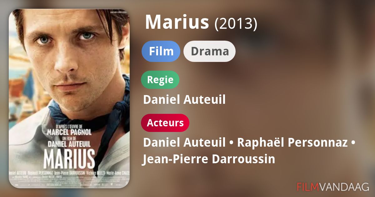 Marius (film, 2013) - FilmVandaag.nl