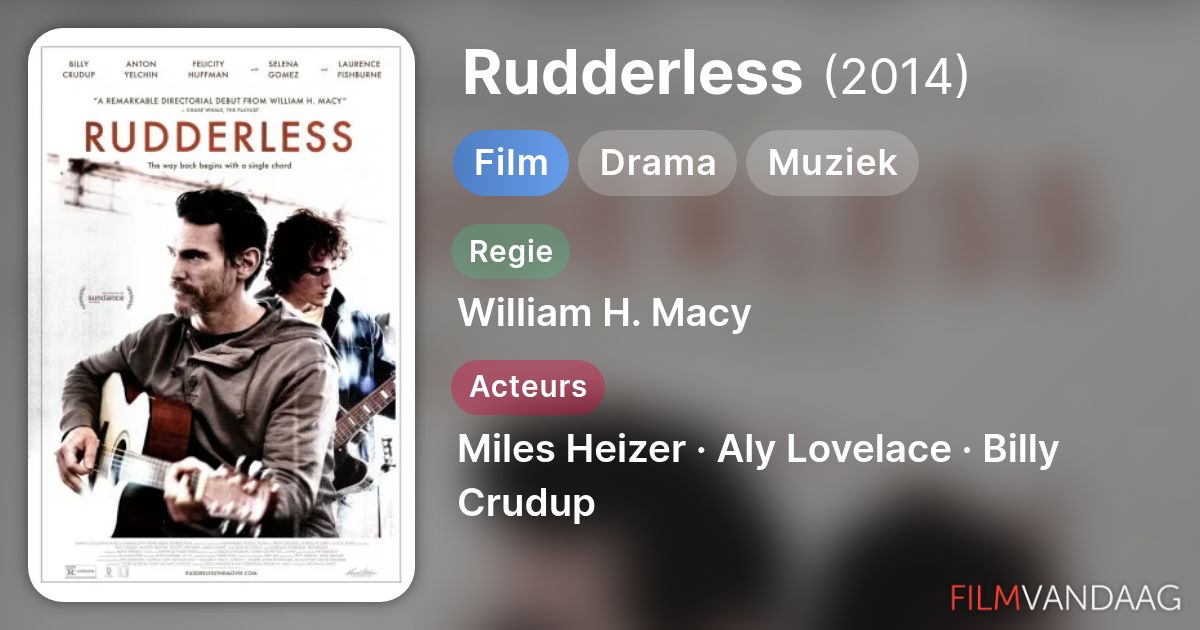 Rudderless (film, 2014) - FilmVandaag.nl