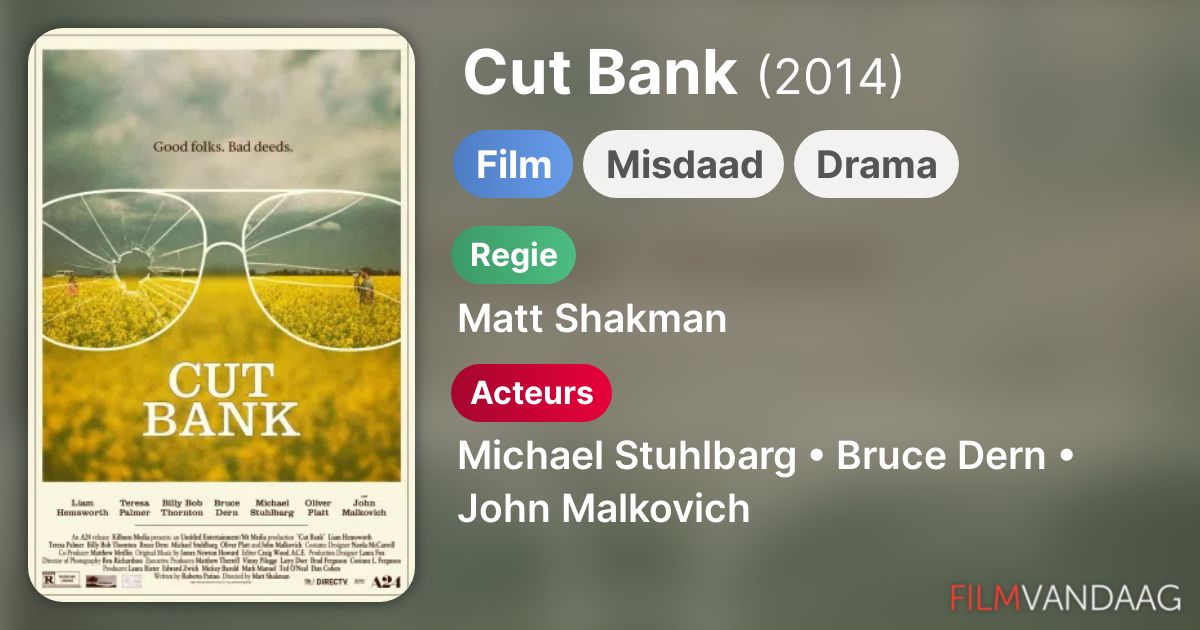 Cut Bank (film, 2014) - FilmVandaag.nl