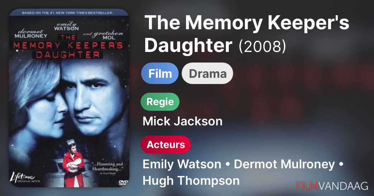 The Memory Keeper's Daughter (film, 2008) - FilmVandaag.nl