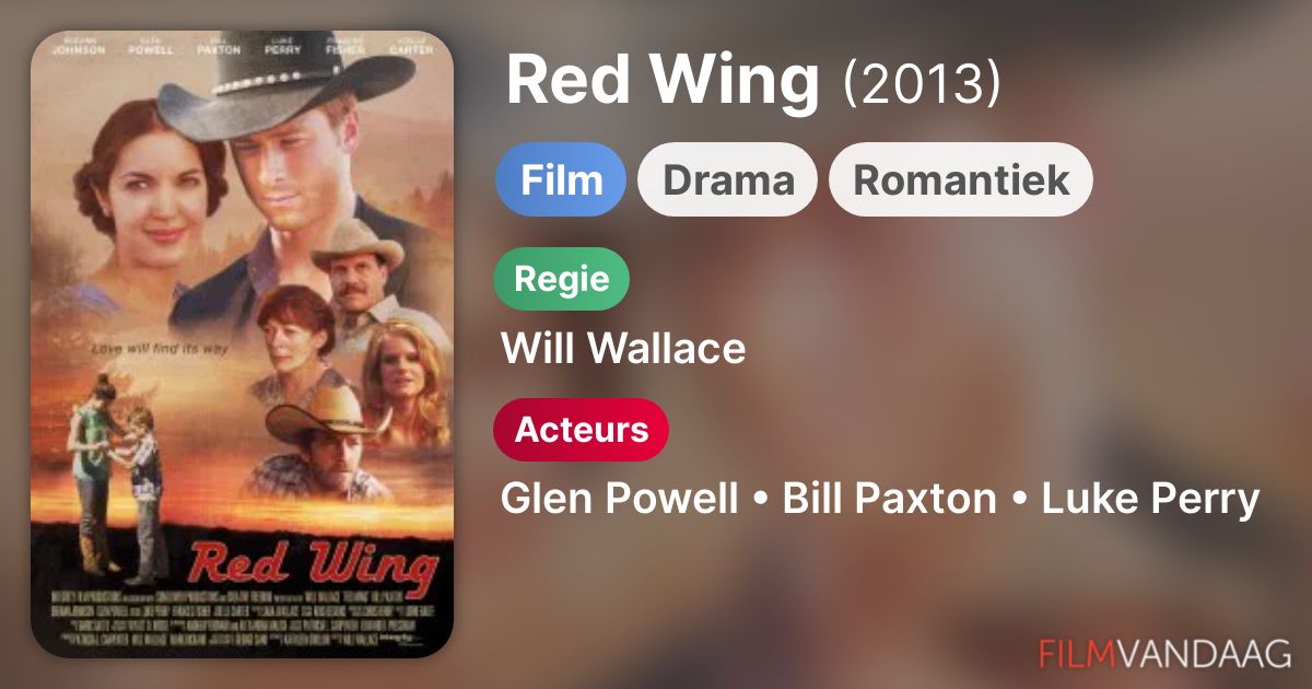Red Wing (film, 2013) - FilmVandaag.nl