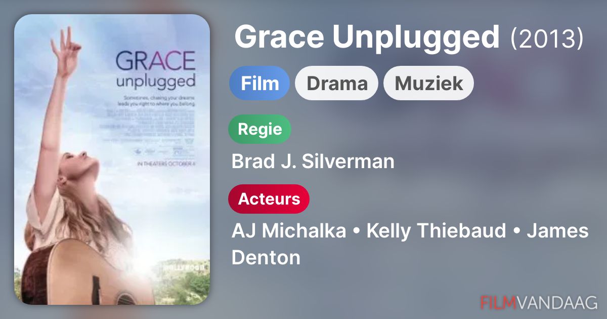 Grace Unplugged (film, 2013) - FilmVandaag.nl