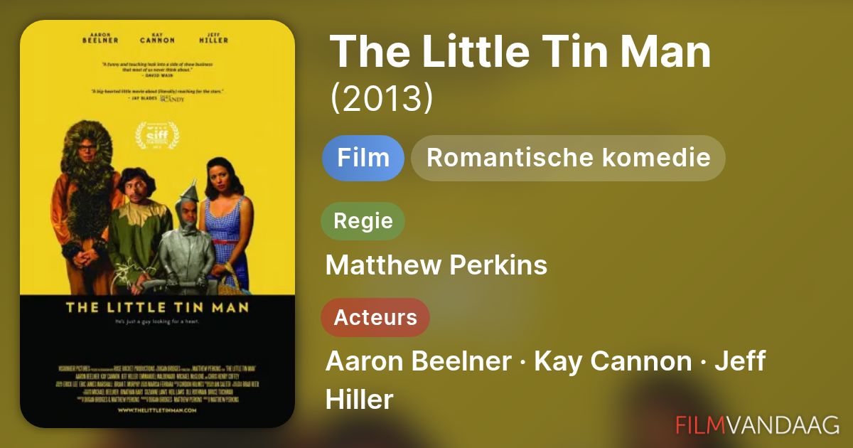 The Little Tin Man (film, 2013) - FilmVandaag.nl