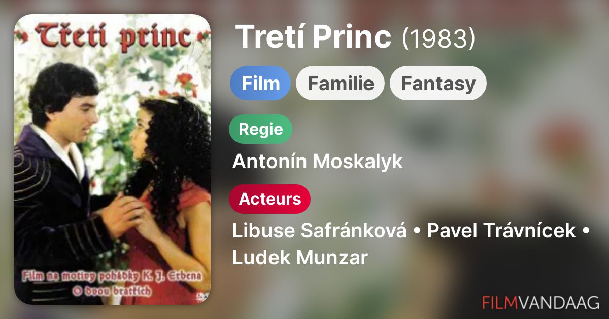 Tretí Princ (film, 1983) - FilmVandaag.nl