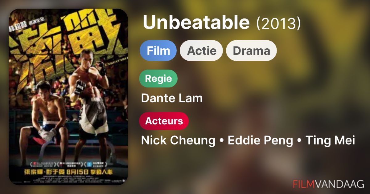 Unbeatable (film, 2013) - FilmVandaag.nl