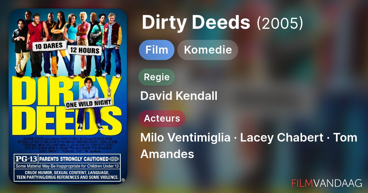 Dirty Deeds (film, 2005) - FilmVandaag.nl