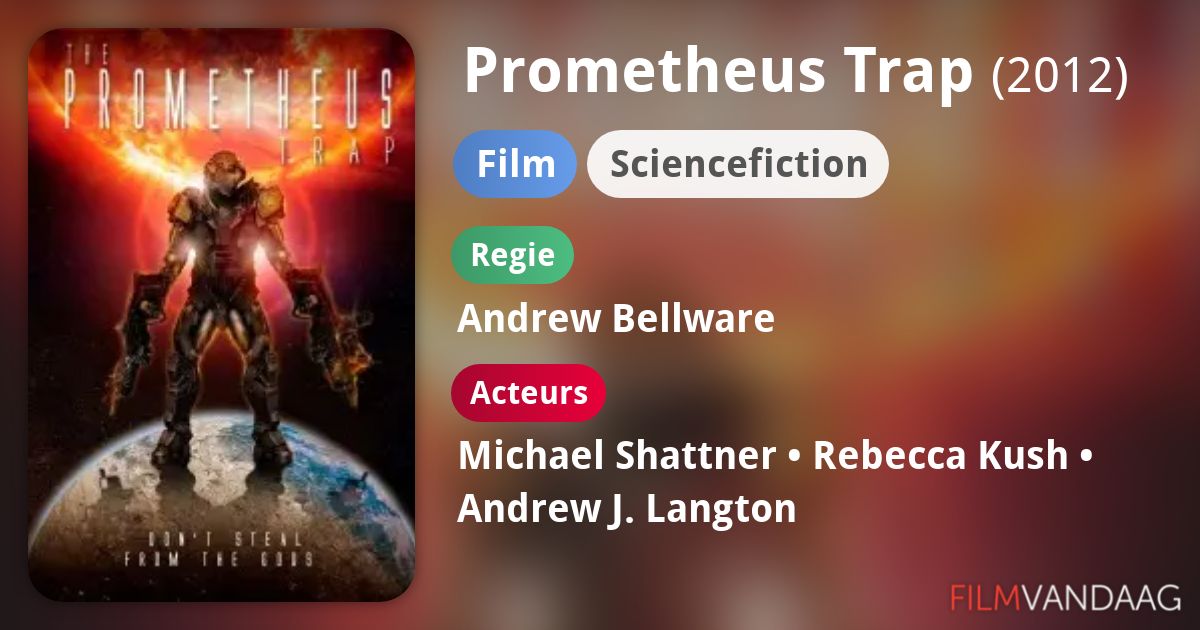 Prometheus Trap (film, 2012) - FilmVandaag.nl