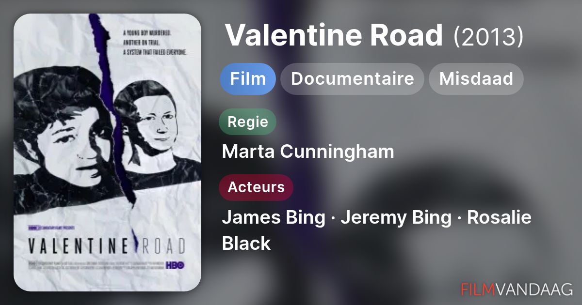 Valentine Road (film, 2013) - FilmVandaag.nl