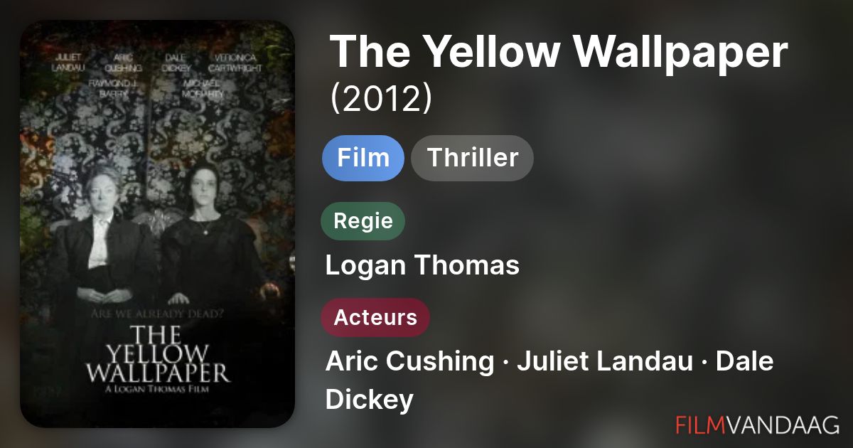 The Yellow Wallpaper (film, 2012) - FilmVandaag.nl