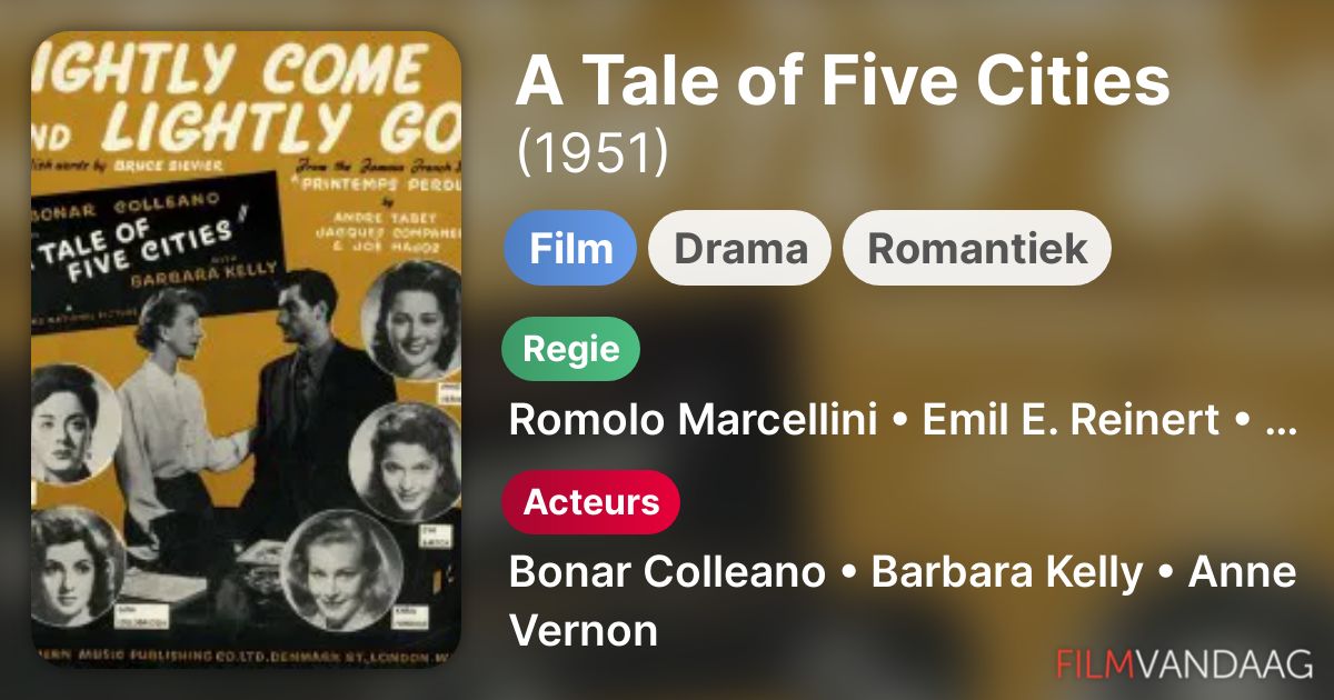 A Tale of Five Cities (film, 1951) Nu Online Kijken - FilmVandaag.nl