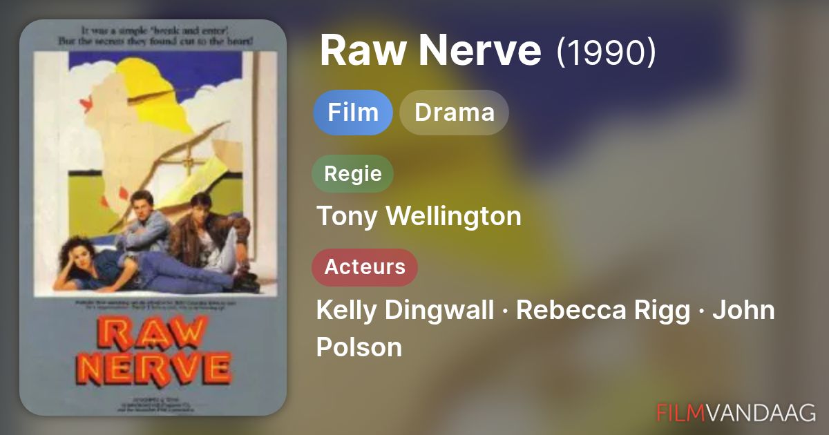 Raw Nerve (film, 1990) - FilmVandaag.nl