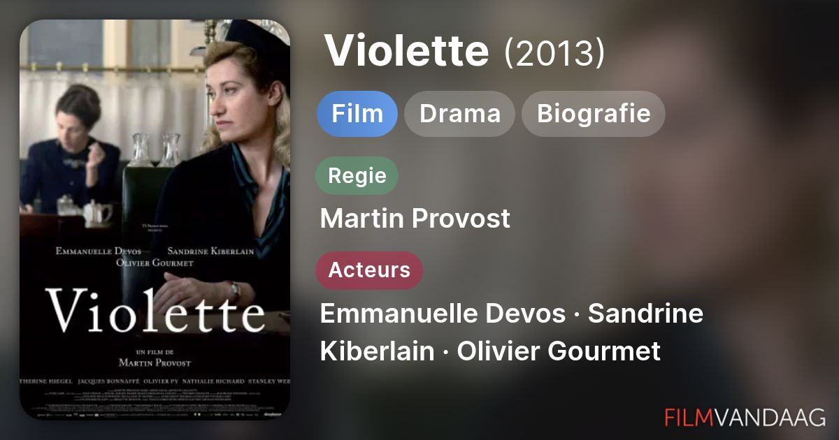 Violette (film, 2013) - FilmVandaag.nl