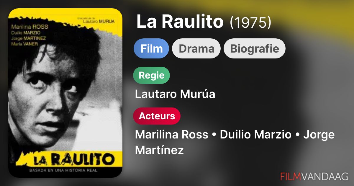 La Raulito (film, 1975) - FilmVandaag.nl