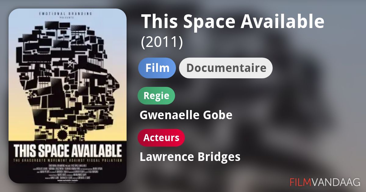 This Space Available (film, 2011) - FilmVandaag.nl
