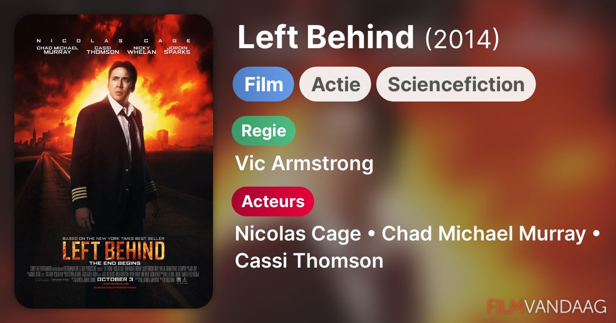 Left Behind (film, 2014) - FilmVandaag.nl