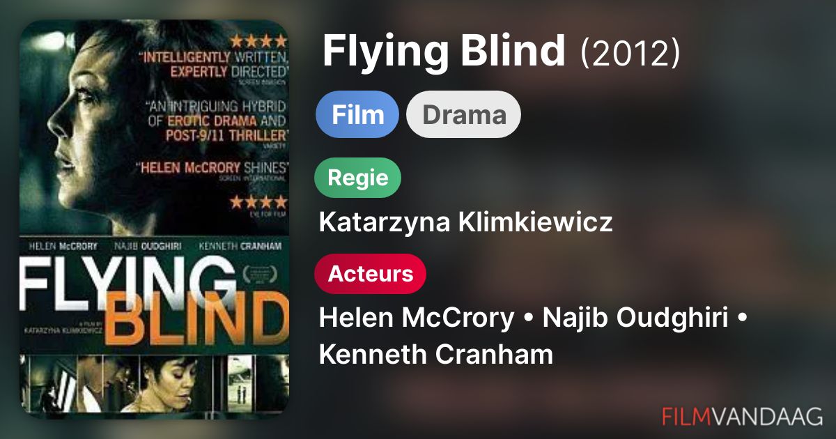 Flying Blind (film, 2012) - FilmVandaag.nl