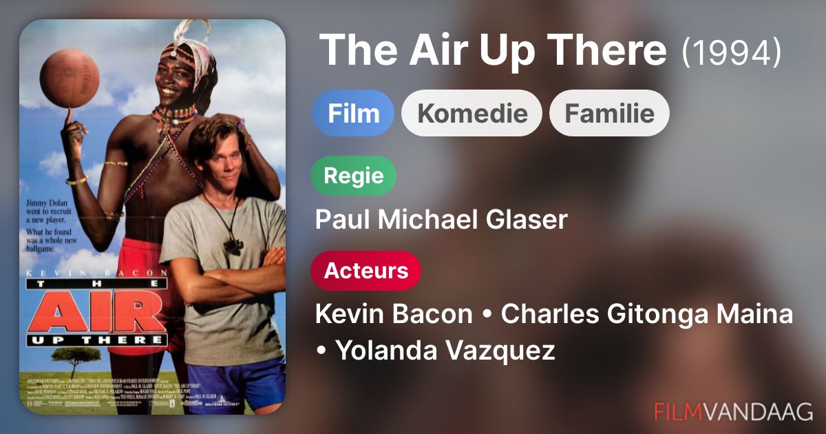 The Air Up There (film, 1994) - FilmVandaag.nl