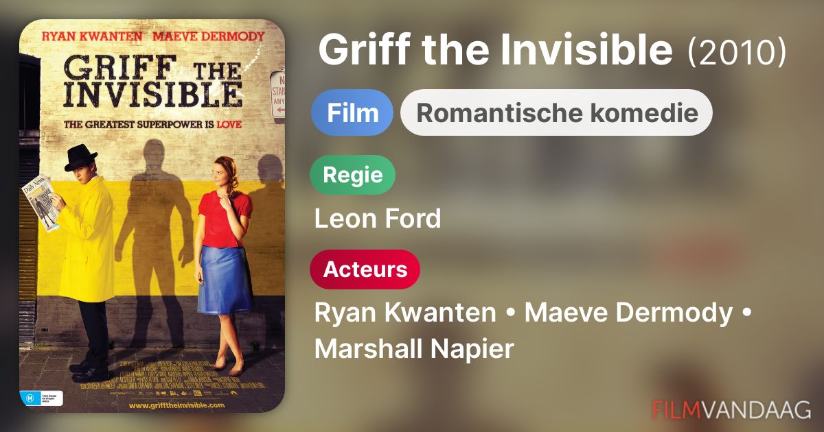 Griff the Invisible (film, 2010) - FilmVandaag.nl