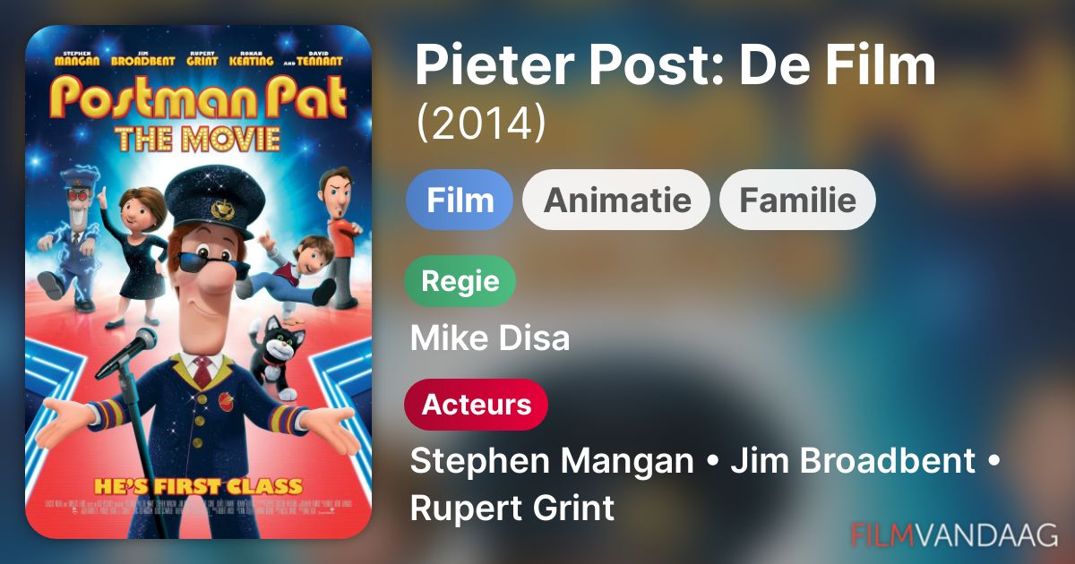 Pieter Post: De Film (film, 2014) - FilmVandaag.nl