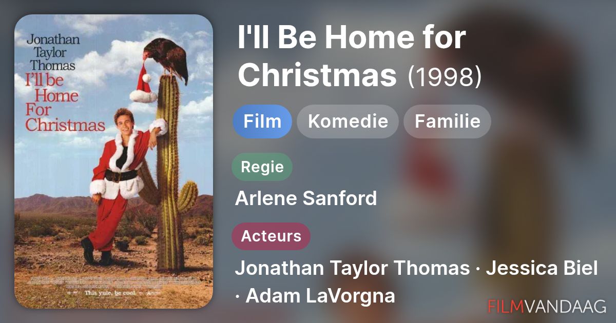 I'll Be Home for Christmas (film, 1998) - FilmVandaag.nl