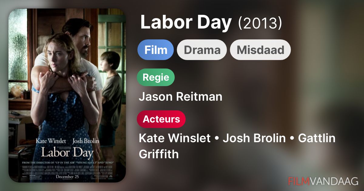 Labor Day (film, 2013) - FilmVandaag.nl