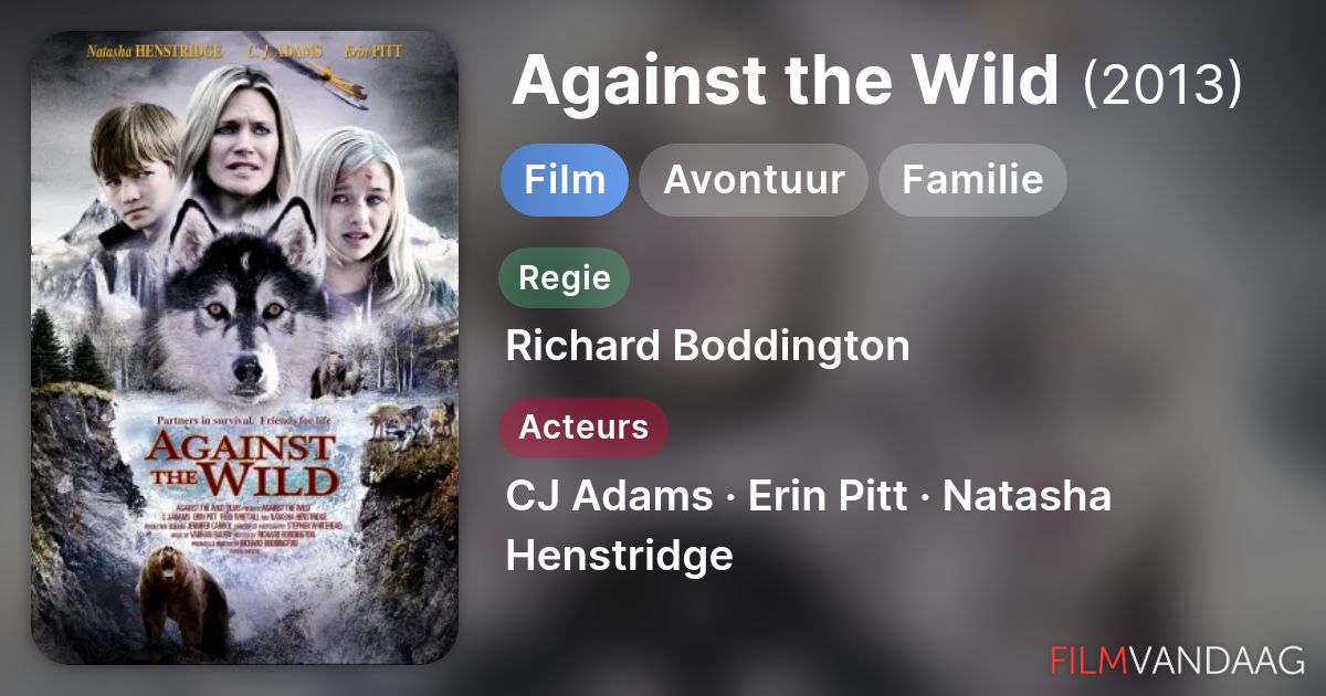 Against the Wild (film, 2013) - FilmVandaag.nl