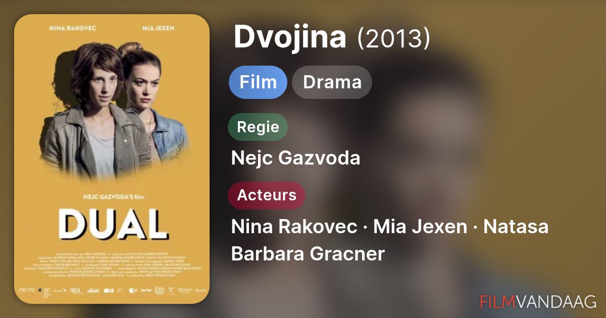 Dvojina (film, 2013) - FilmVandaag.nl
