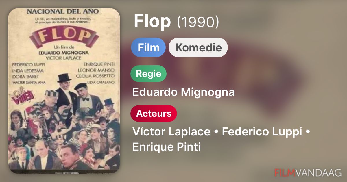 Flop (film, 1990) - FilmVandaag.nl