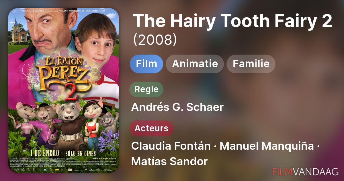 The Hairy Tooth Fairy 2 (film, 2008) - FilmVandaag.nl