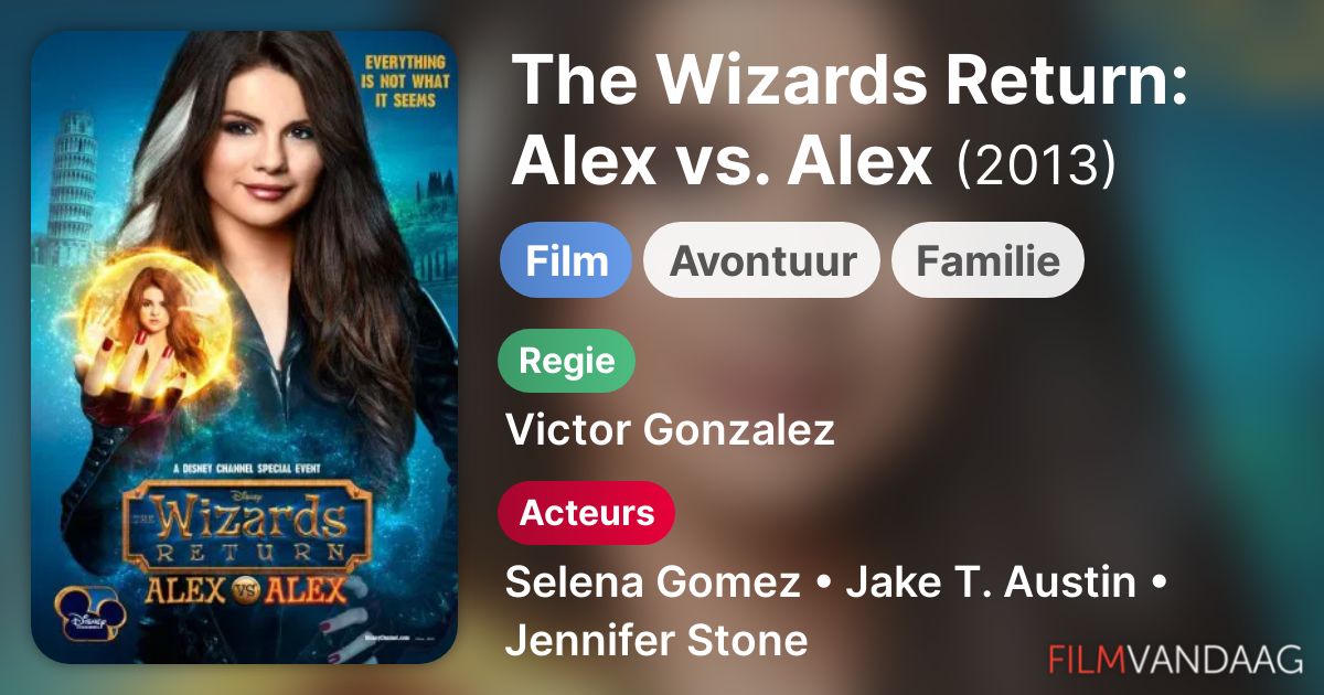 The Wizards Return: Alex vs. Alex (film, 2013) - FilmVandaag.nl