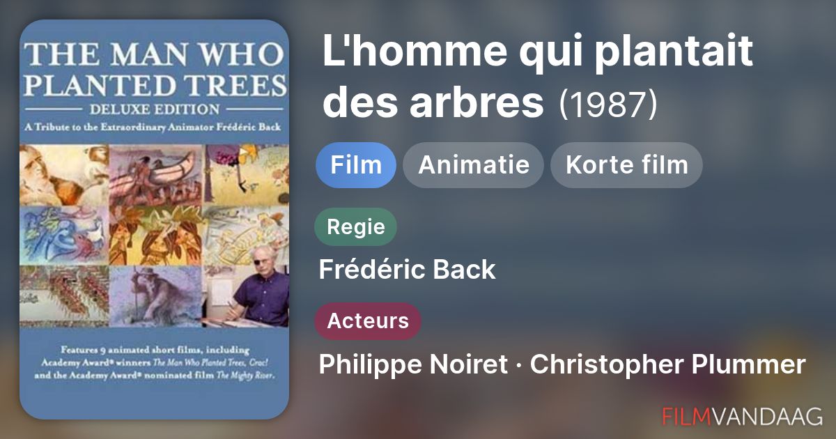L'homme qui plantait des arbres (film, 1987) - FilmVandaag.nl