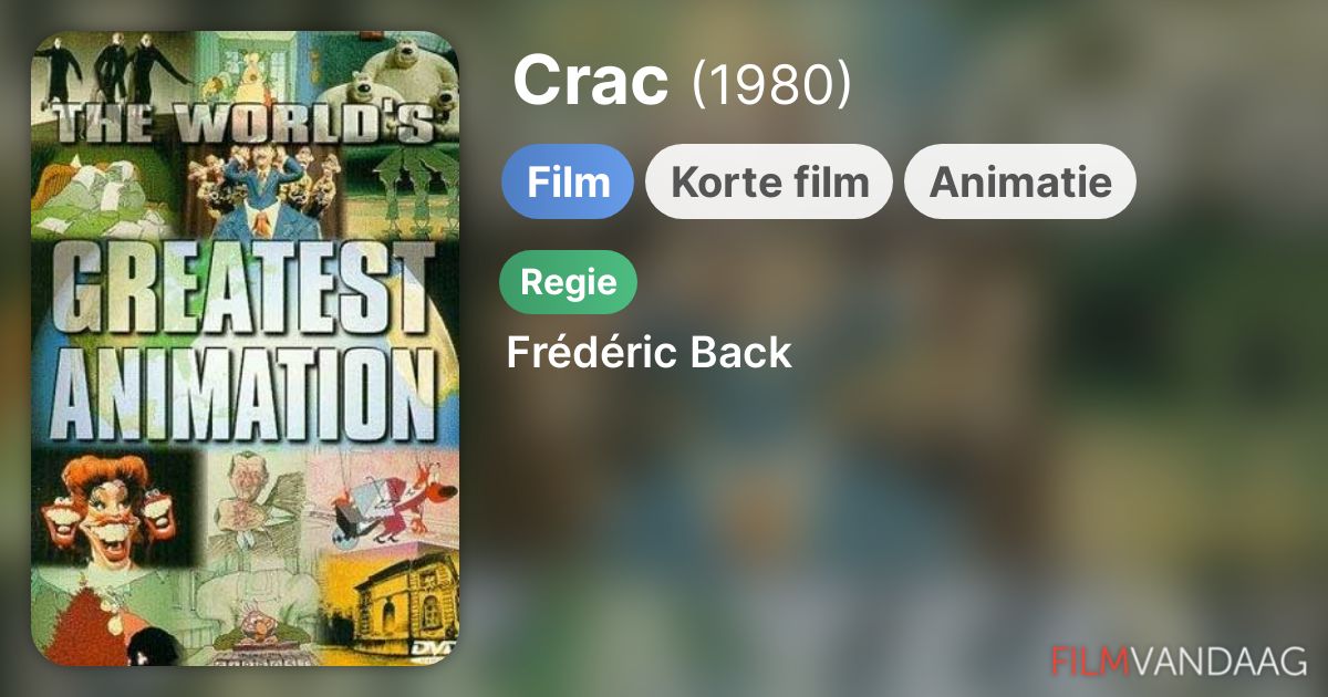 Crac (film, 1980) - FilmVandaag.nl