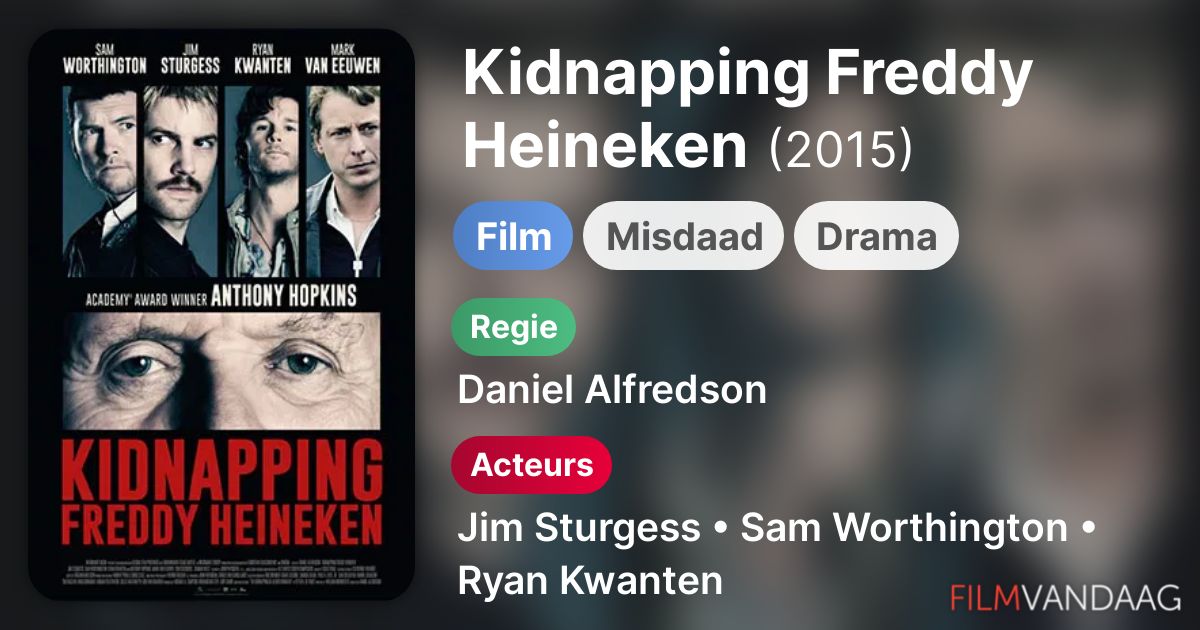 Kidnapping Freddy Heineken (film, 2015) - FilmVandaag.nl